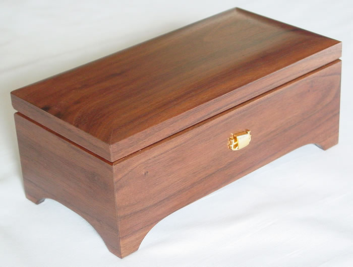 72 Note Sweet Walnut Music Box